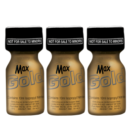 Max Gold 3pk - Poppers UK