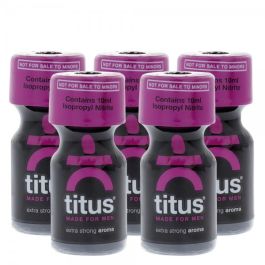 Titus Extra Strong Aroma 5pk - Poppers UK